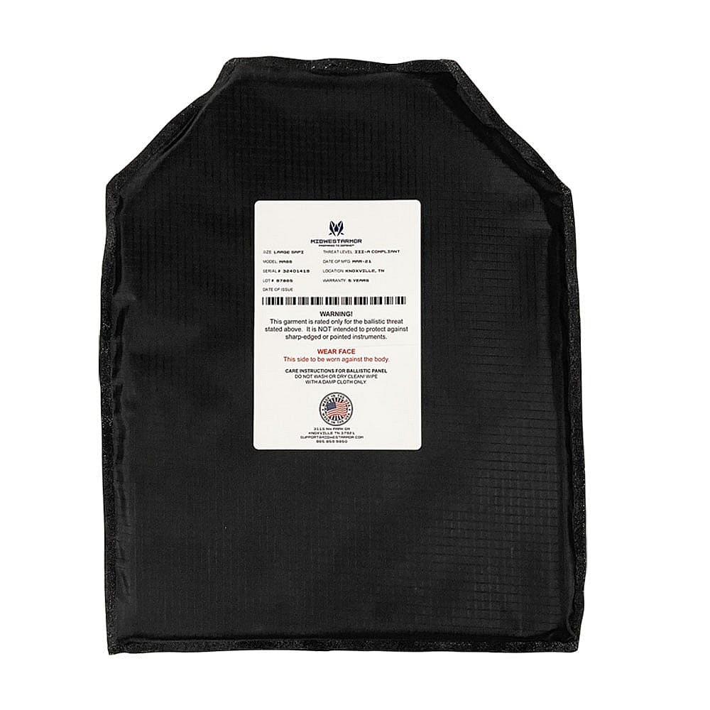 MASS IIIA Soft Plate Backers | Midwest Armor